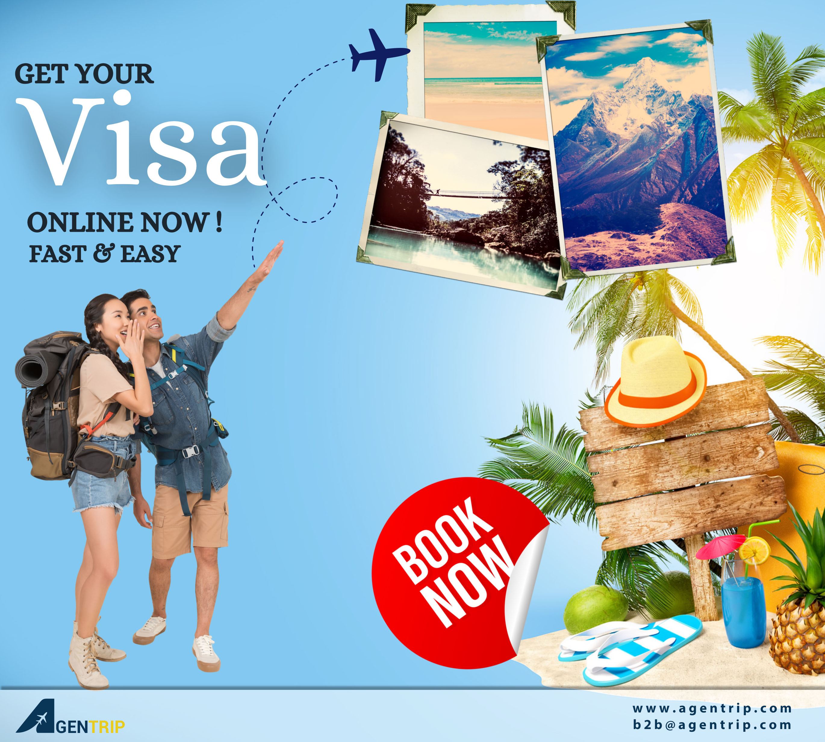 agenTRIP B2B Booking system (Hotels, Flights, Transfers, Visas, Trips ...